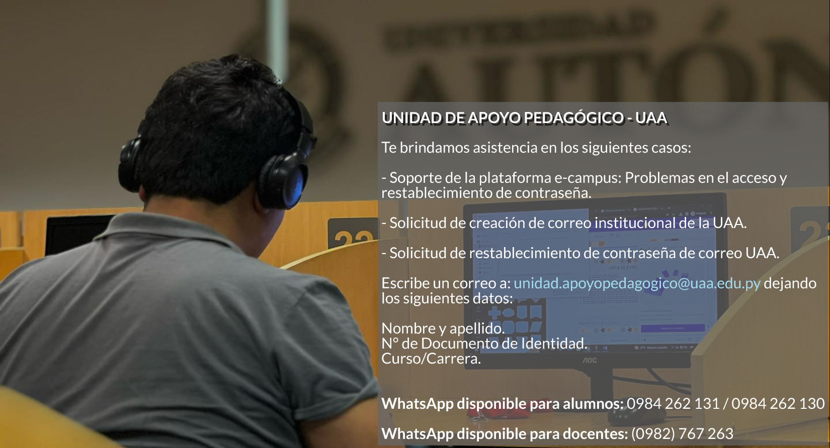 Página Principal | UAA